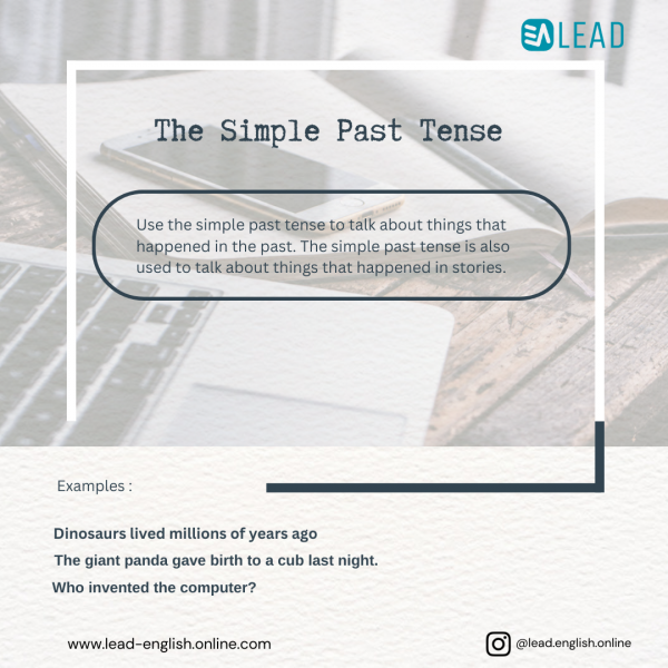 The simple past tense – LEAD